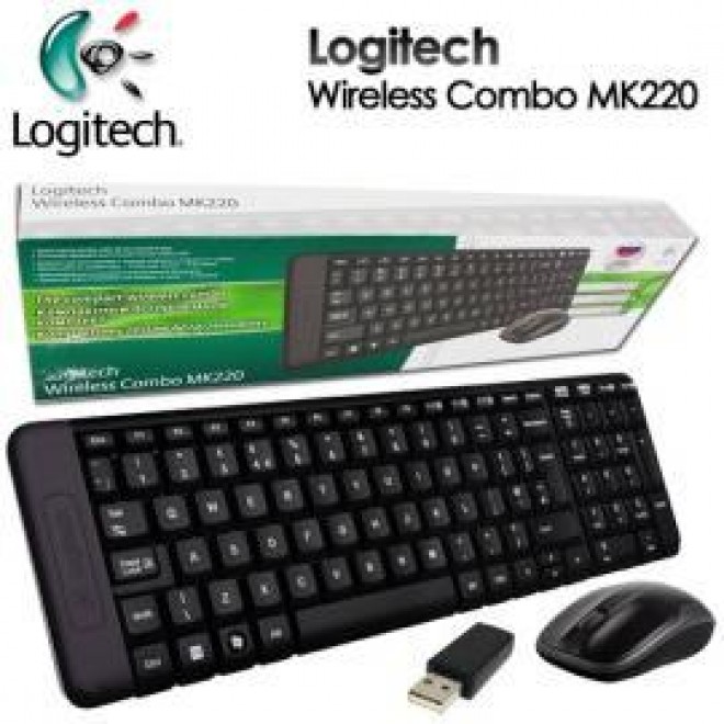 LOGITECH MK220 KEYBOARD+MOUSE COMBO