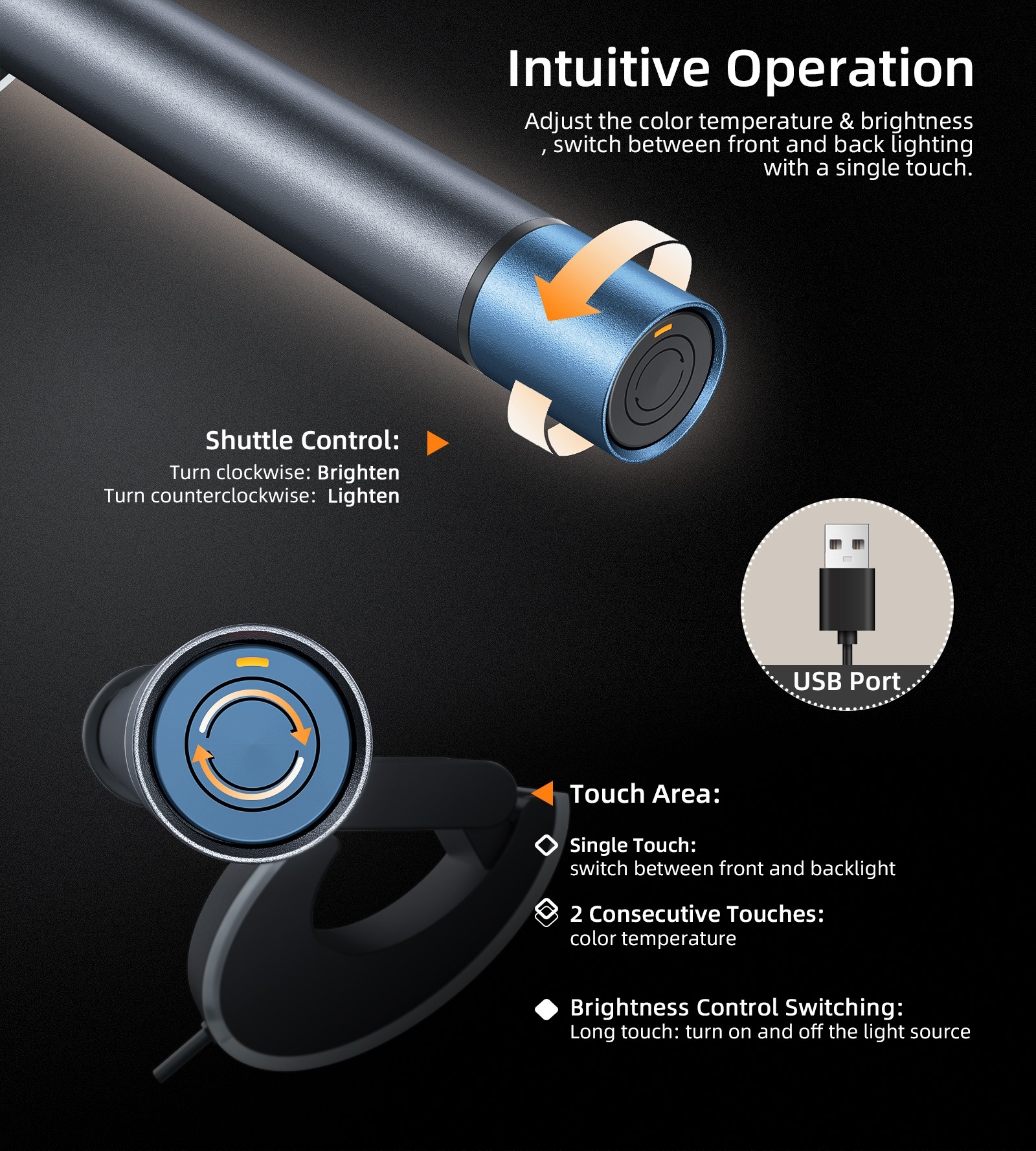 Choetech E1132 Elesense Gemini Asymmetric- light with Backward Light ...