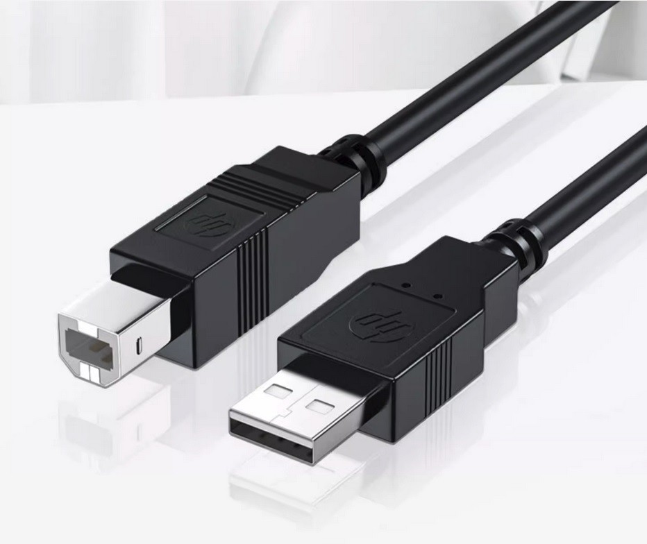 HP DHC-PT100-3M USB-A to USB-B v2.0 cable 3M Black