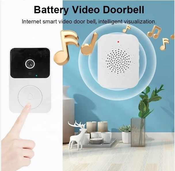 BDI-WF013 Wireless Video Door Bell WiFi Intercom R...