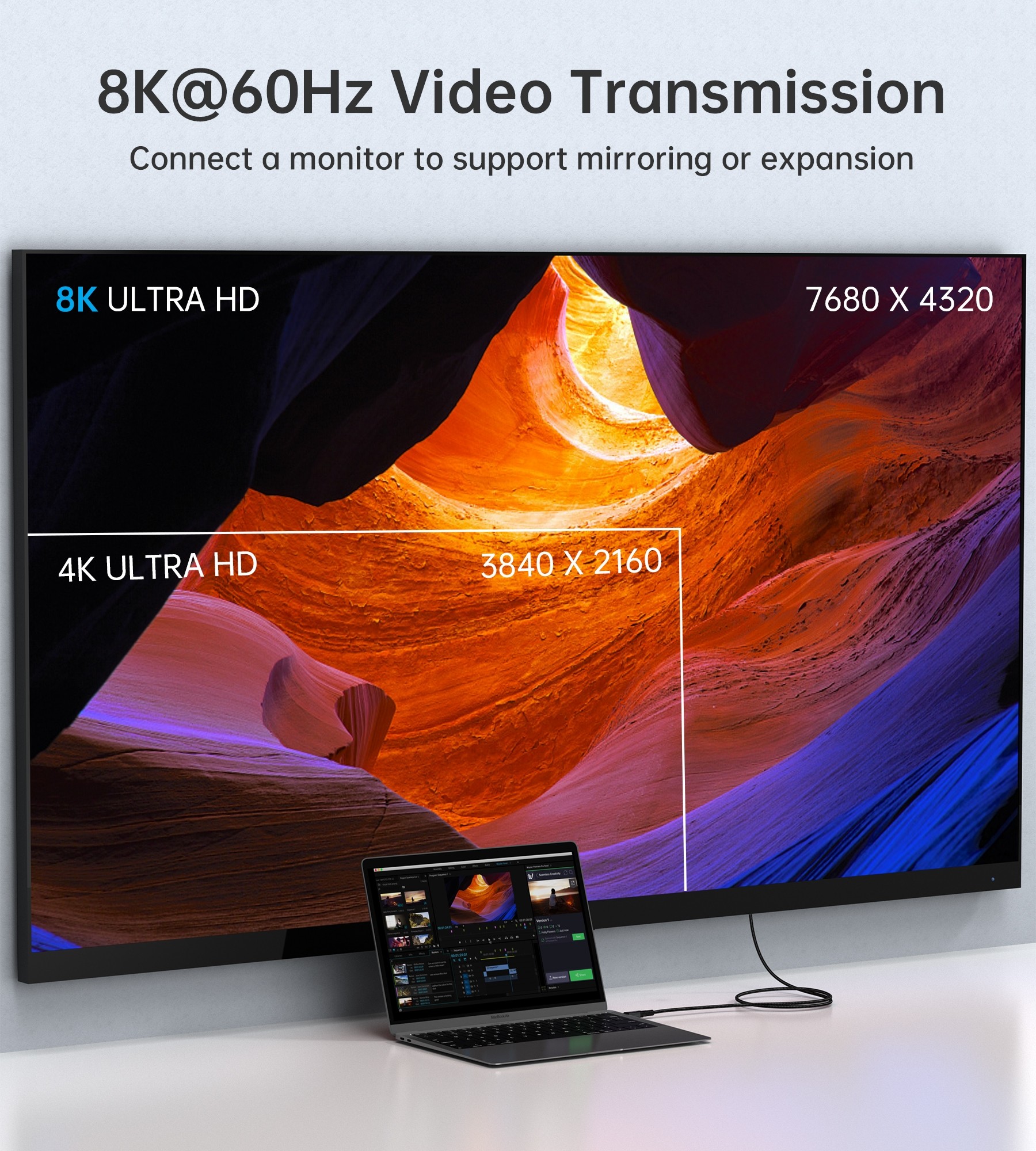 Choetech XCC-1040 USB4.0 (40Gbps) 240W with Video & Audio support 8K ...